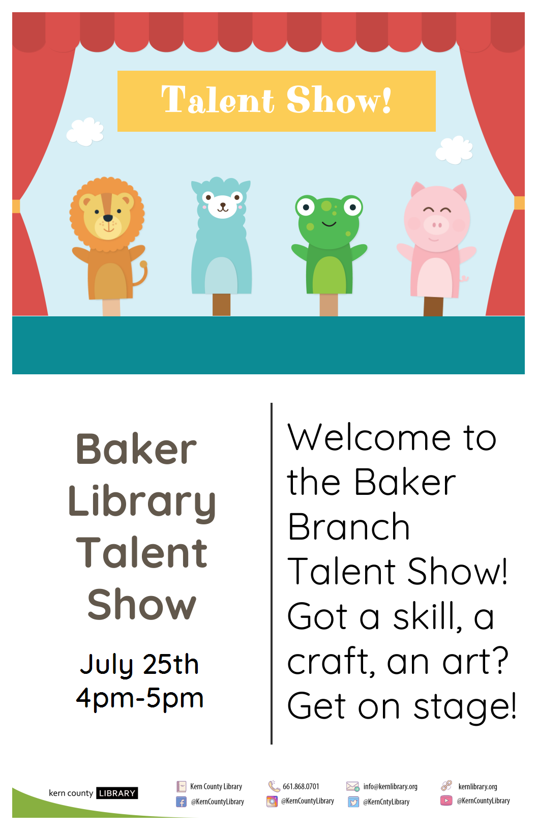 talent show – KernCountyLibrary.org